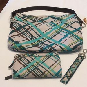 thirty-one | Bags | Thirtyone Bundle Shoulder Bag Wallet Lanyard | Poshmark